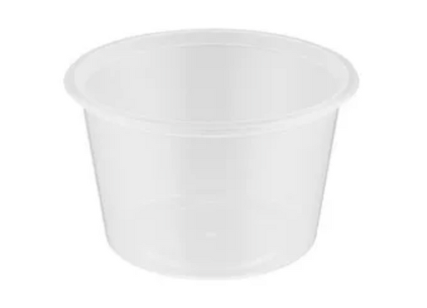 Genfac 1750ml Round Clear Container (Carton of 400) – Summitpackaging