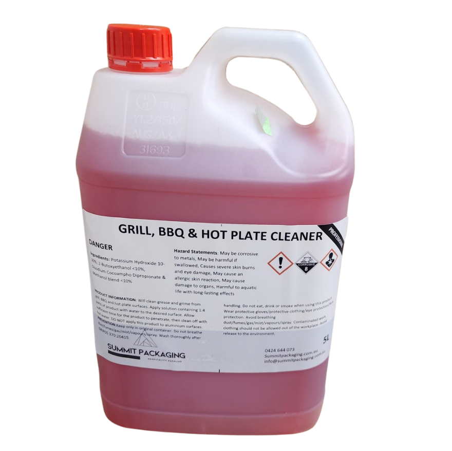 Grill, BBQ and Hot Plate Cleaner – Summitpackaging