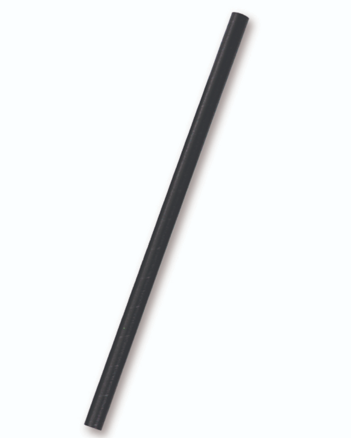 Jumbo Paper Straw Black (Carton of 2500) – Summitpackaging
