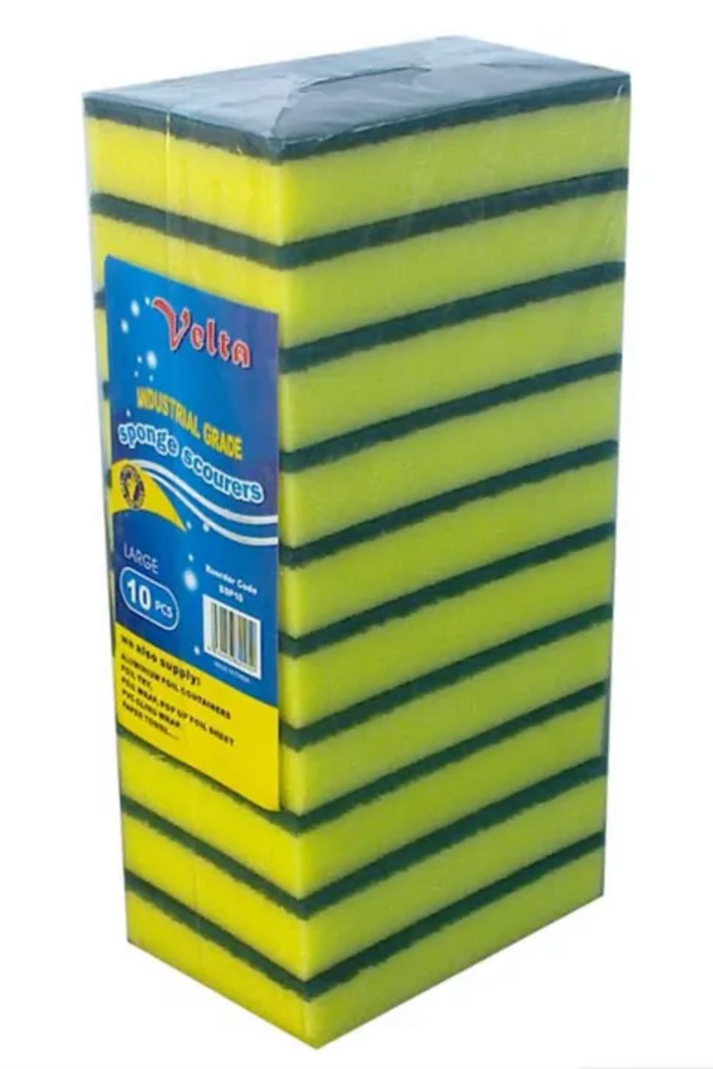 Sponge Scourer- Pack of 10 – Summitpackaging